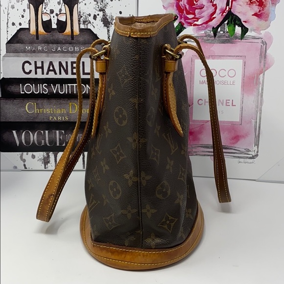Louis Vuitton | Bags | Louis Vuitton Vintage Monogram Petit Bucket Bag ...